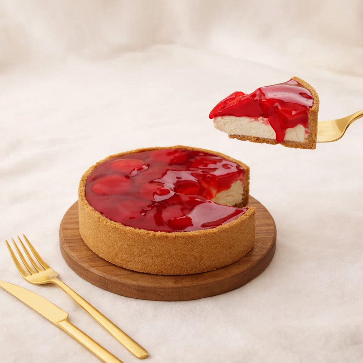 Buy Classic Strawberry Cheesecake Online in Saudi Arabia - FNP SA