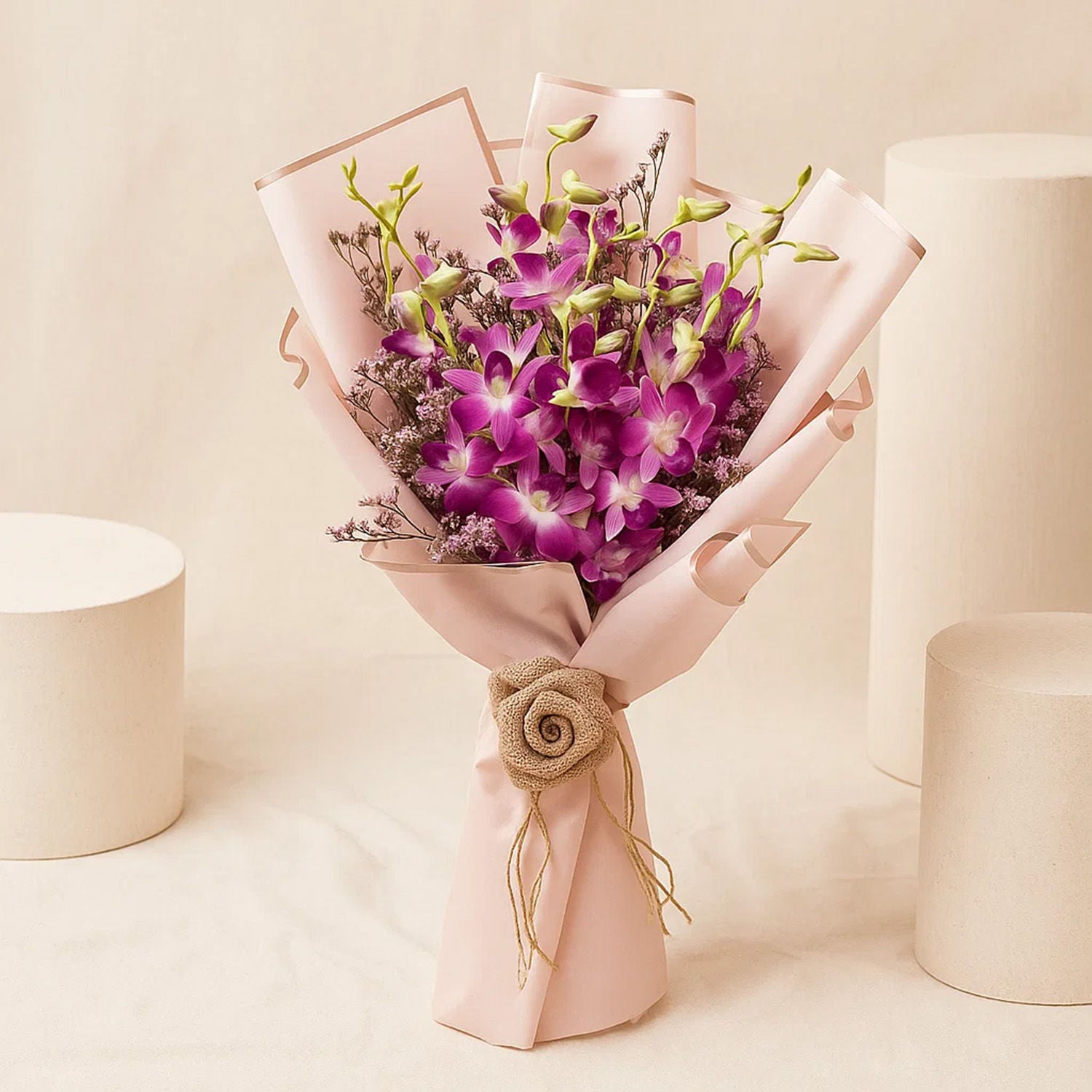 Buy Orchid Grace Flower Bouquet Online in Saudi Arabia - FNP SA