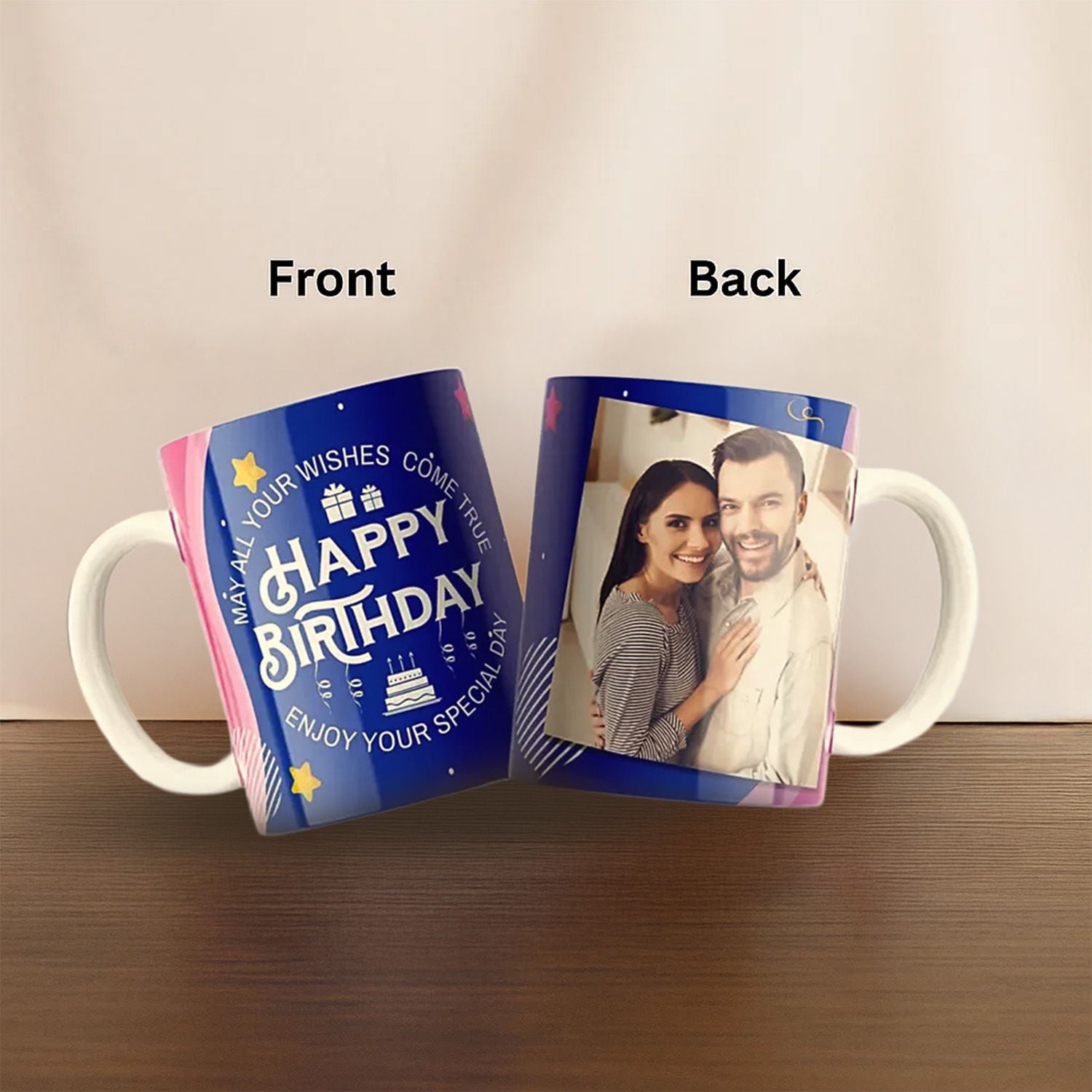 Buy Happy Birthday Personalized Mug Online in Saudi Arabia - FNP SA