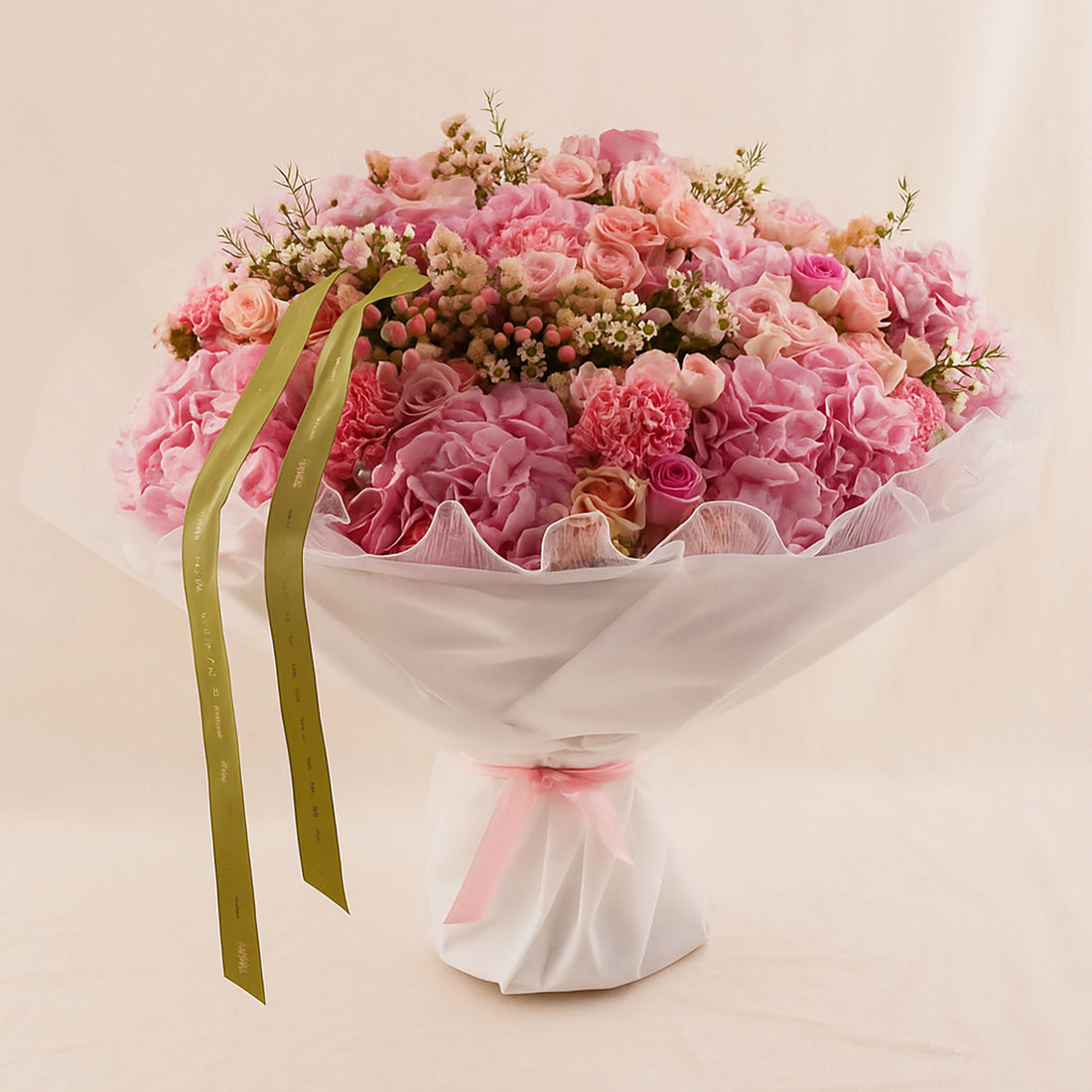 Buy Pink Melody Flower Bouquet Online in Saudi Arabia - FNP SA